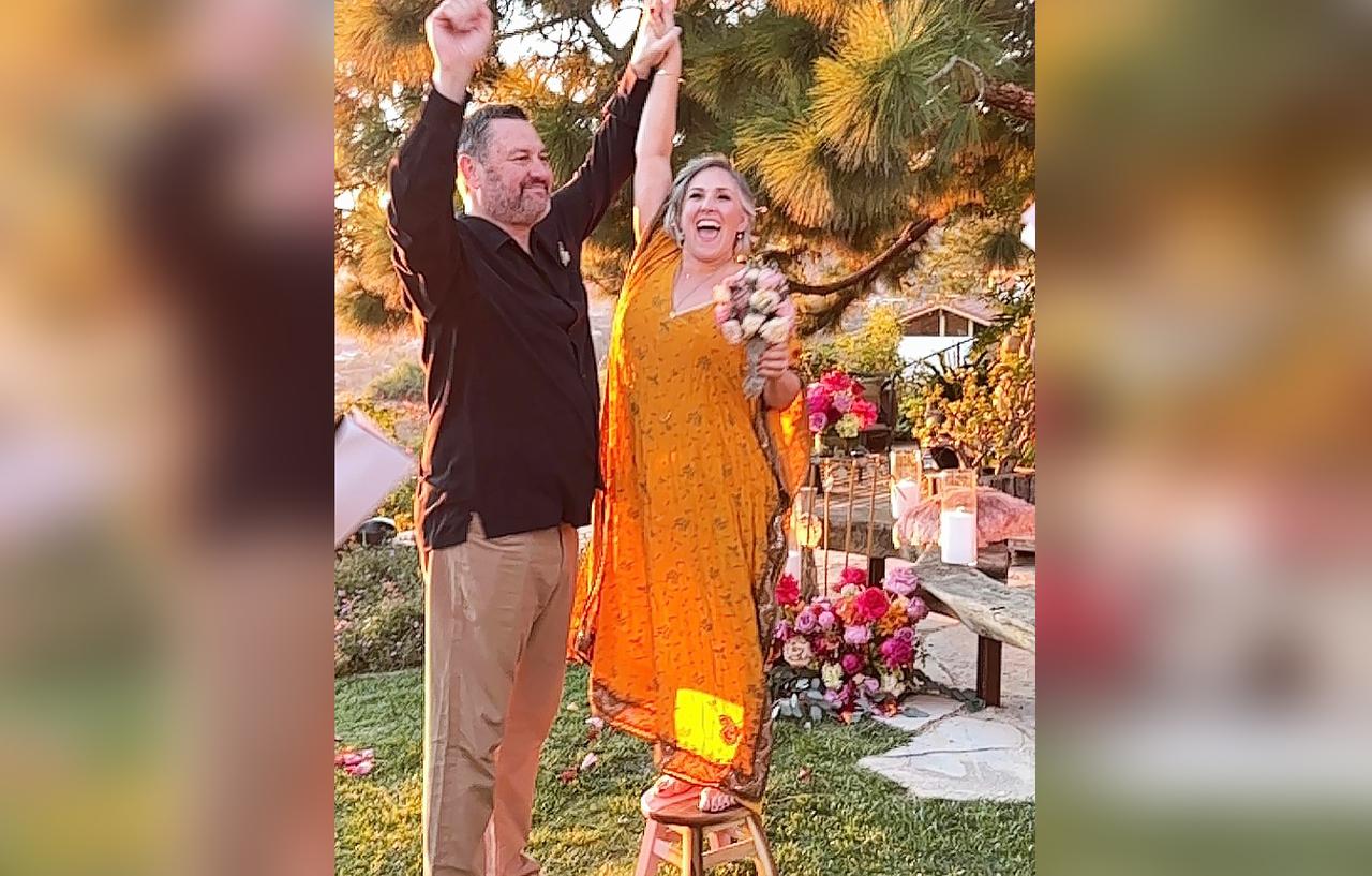 Ricki Lake Marries Ross Burningham: Photo