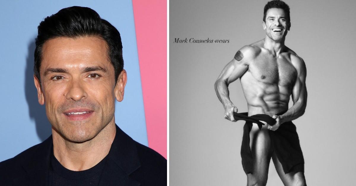 Kelly Ripa's Husband Mark Consuelos Nearly Exposes His Bulge: Photos