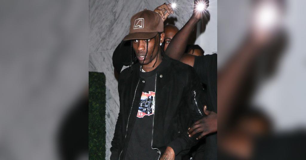 Angry Protester Harasses Travis Scott: 'You Destroyed Lives'