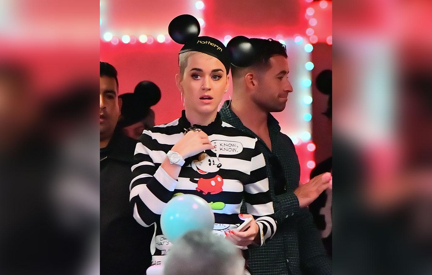 Katy Perry Disney Land Photos