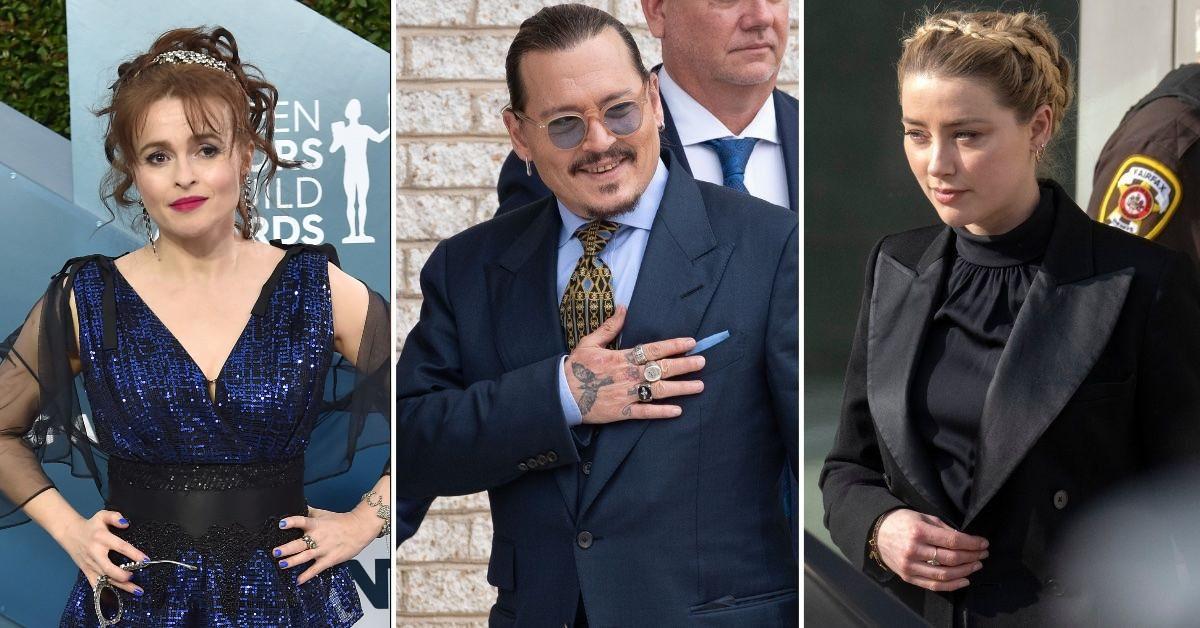 Helena Bonham Carter Defends Johnny Depp Against Amber Heard