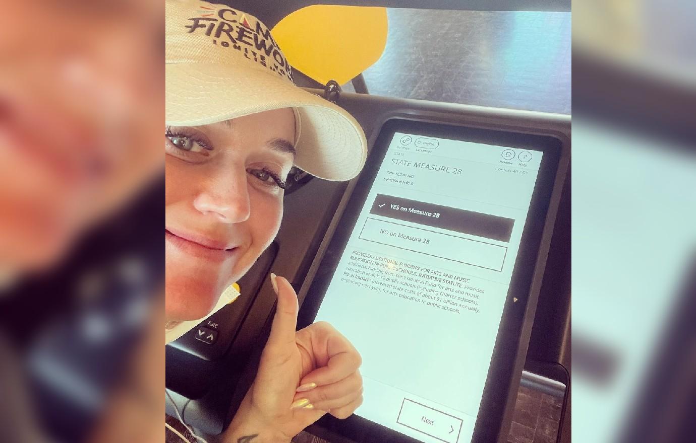 Katy Perry Roasted After Voting For Billionaire Rick Caruso