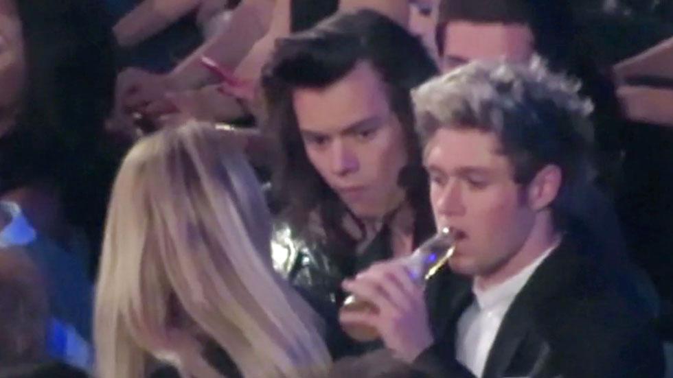 WATCH: One Direction Drinks Beer, Mingles With Meghan Trainor At The ...