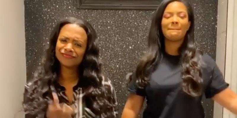 Rhoa Star Kandi Burruss Dances For Daughter Rileys School Project
