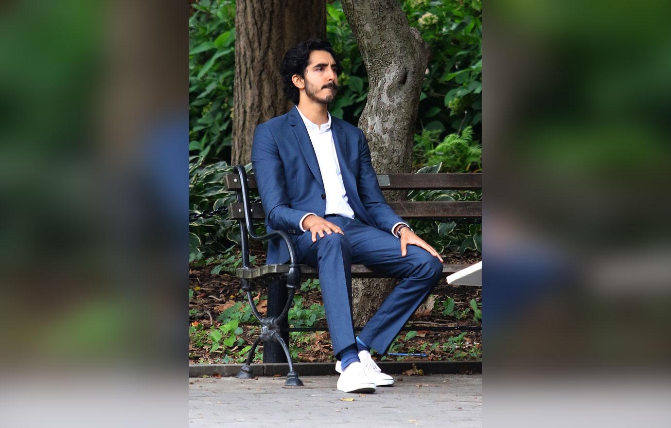 Dev Patel Caught In NYC Downpour While Filming Movie Modern Love