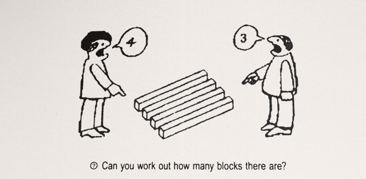 Optical Illusion: How Many Blocks Do You See?