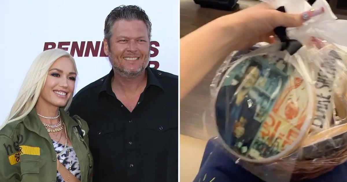 Gwen Stefani Shows Off Blake Shelton Themed Cookies