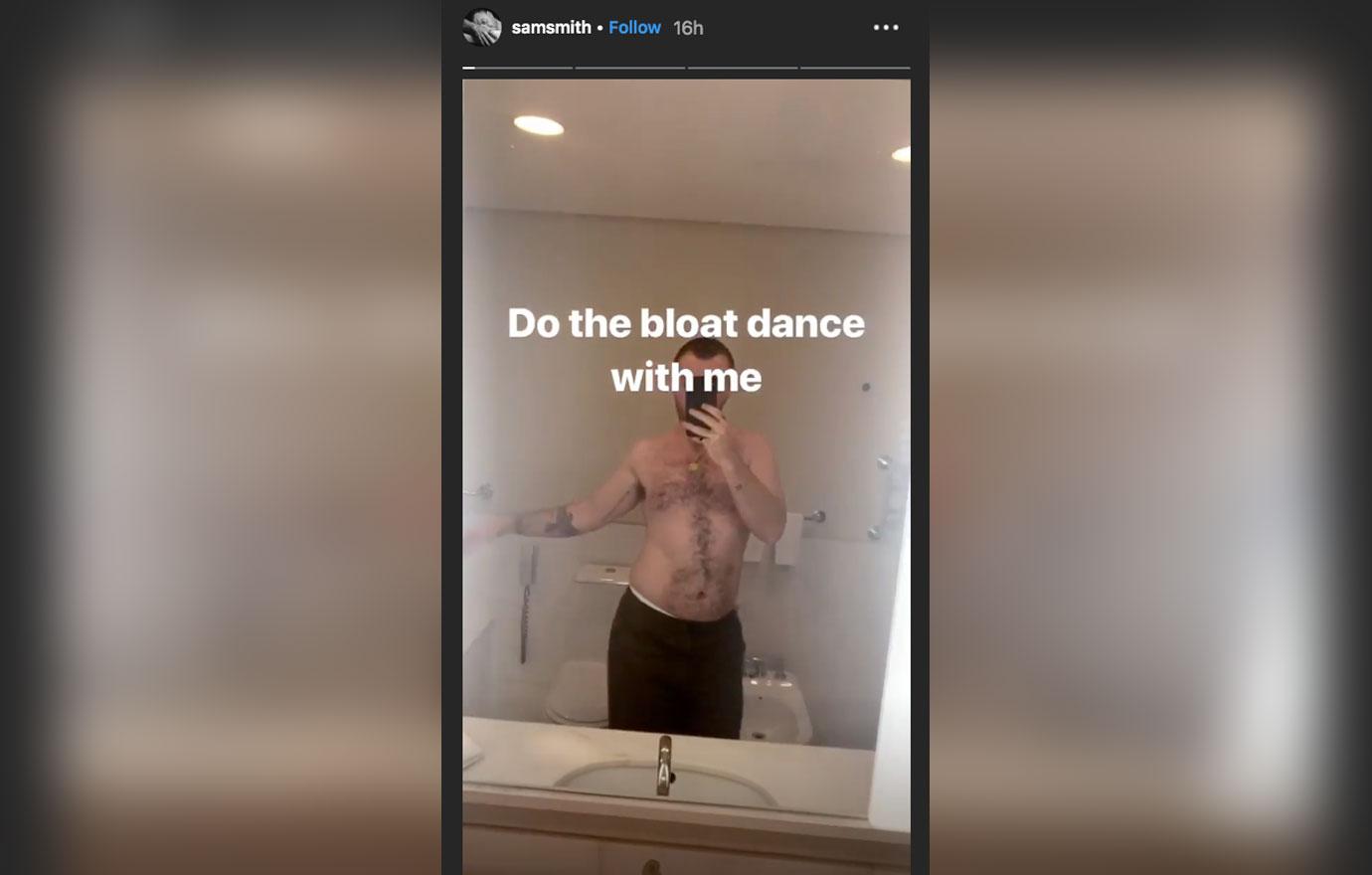 Sam Smith Strips Down For Body Positive ‘sexy Bloated Video