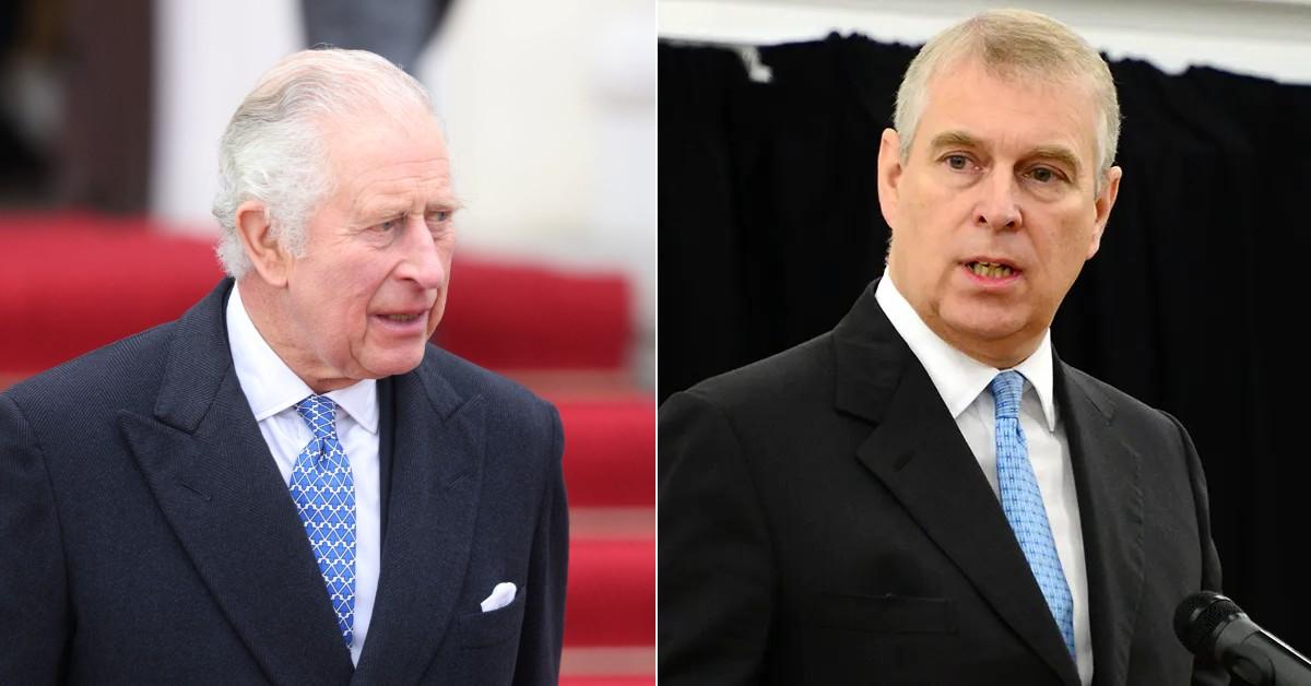 King Charles & Brother Prince Andrew's Relationship At All-Time Low