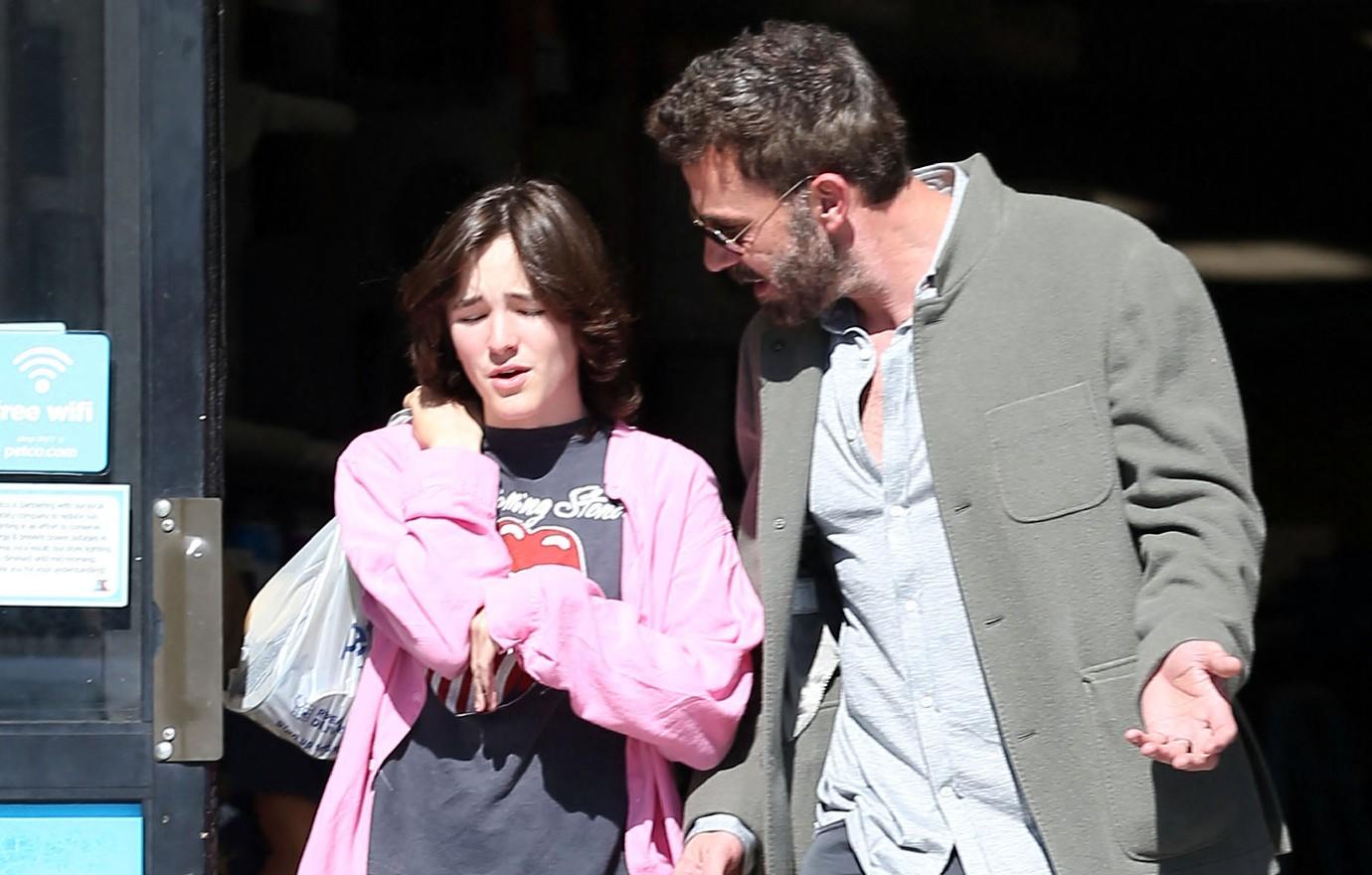 Fin Affleck, 15, Spotted For First Time Since Revealing New Name