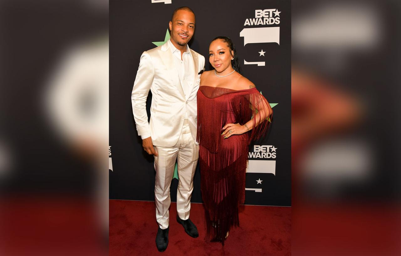 T.I. Gifts Wife Tiny With Massive Diamond Necklace For Her 44th Birthday