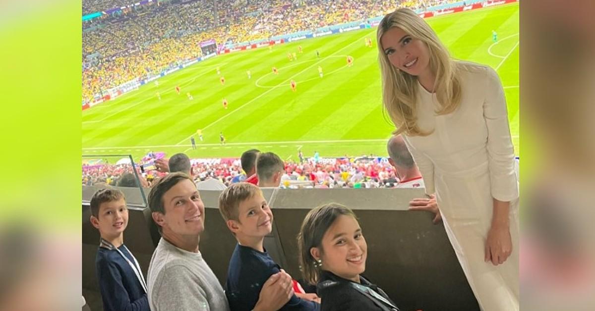 Ivanka Trump & Family Celebrate Thanksgiving At Qatar World Cup: Photos