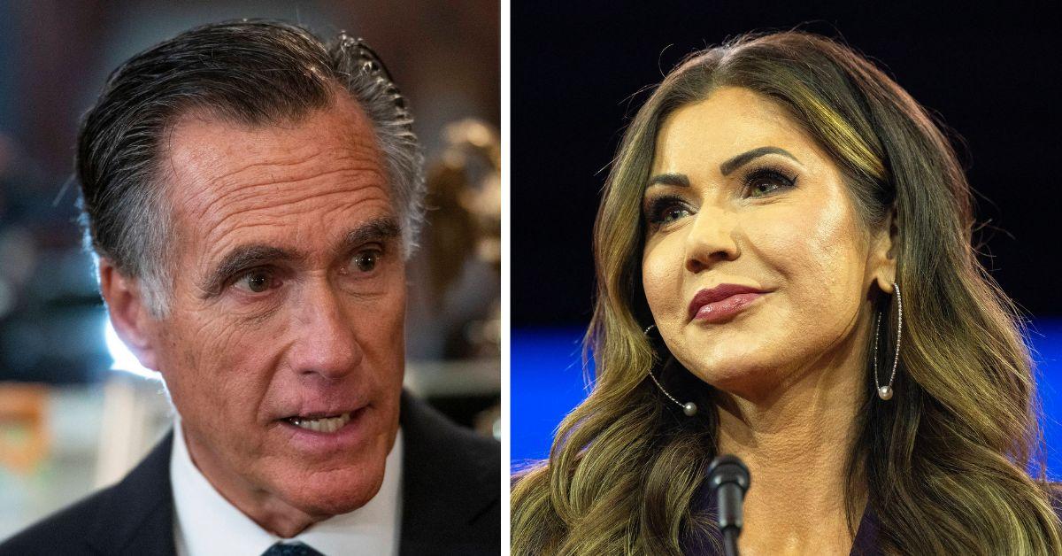 Mitt Romney Attacks Governor Noem For Killing 14-Month-Old Puppy