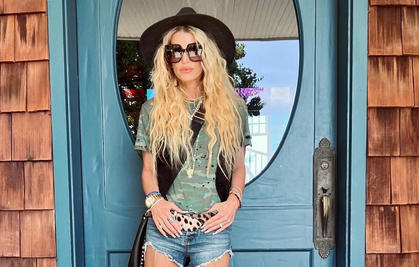 Jessica Simpson Sparks Weight Loss Worries, Wears Childhood Jacket