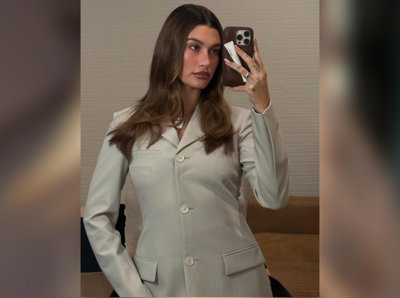 Hailey Bieber Heads Back To Office After Welcoming Baby Jack: Photos