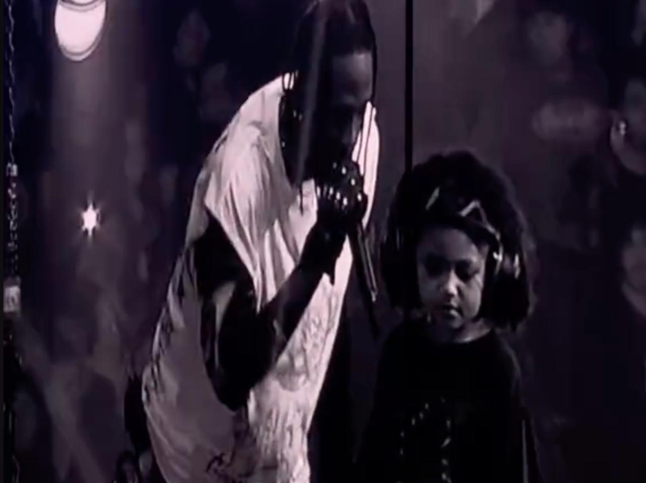 Travis Scott Brings 'Scared' Daughter Stormi, 5, On Stage At Concert