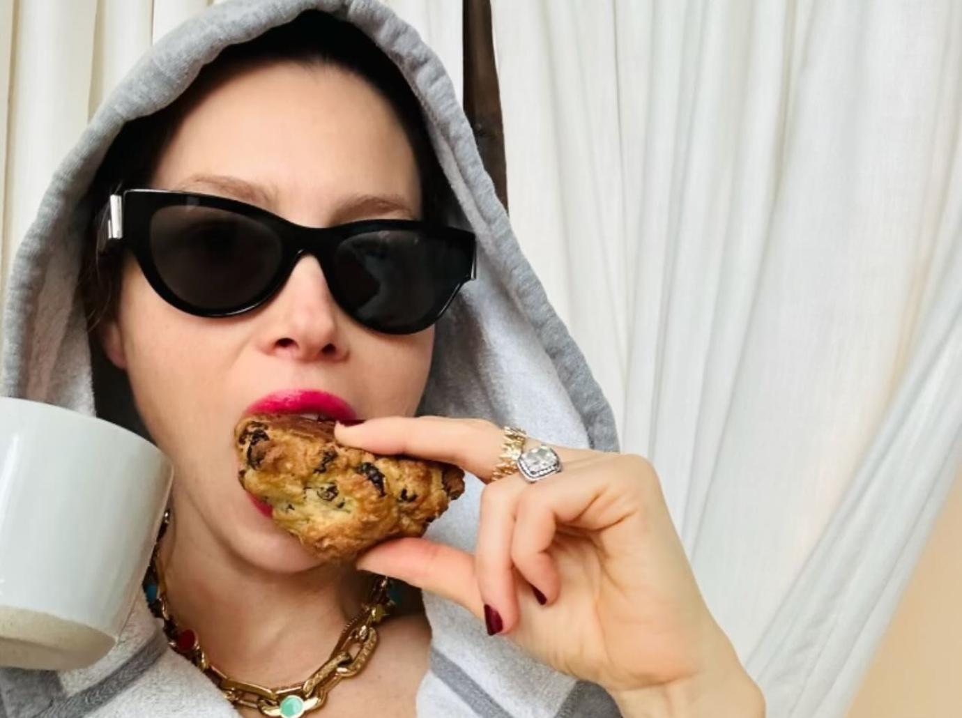 Jessica Biel Looks Hungover In 'Mob Boss' Outfit After Birthday: Photo