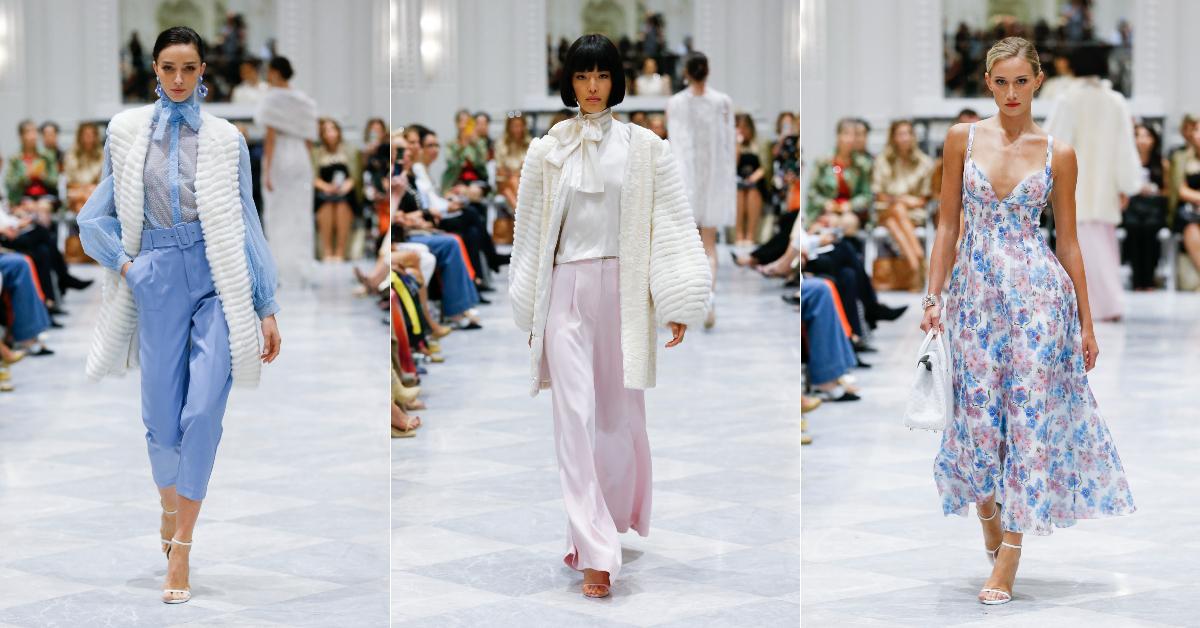 Kris Jenner And Martha Stewart Attend Dennis Bassos Nyfw Show