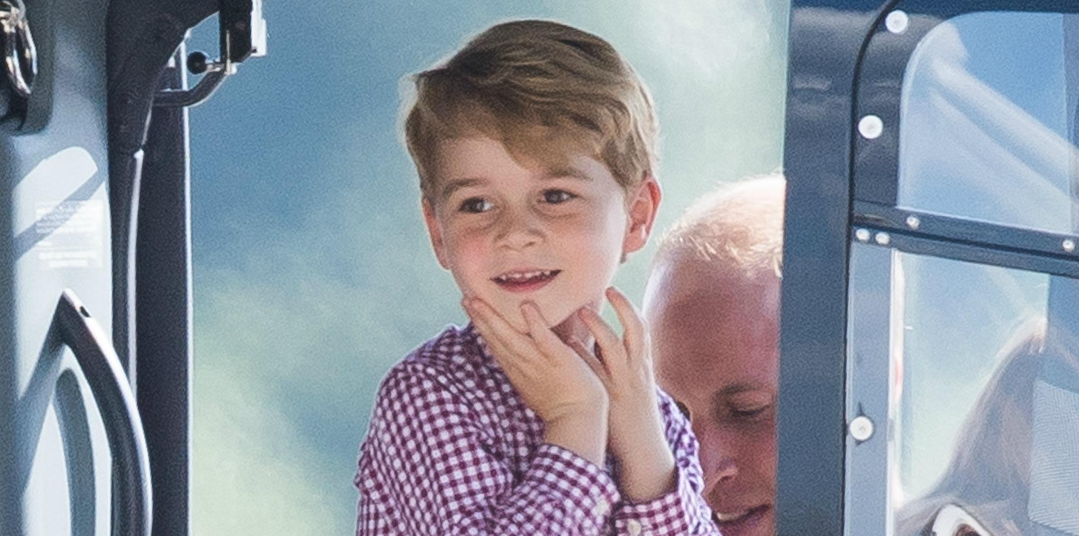 See Prince George's ADORABLE Birthday Portrait Here