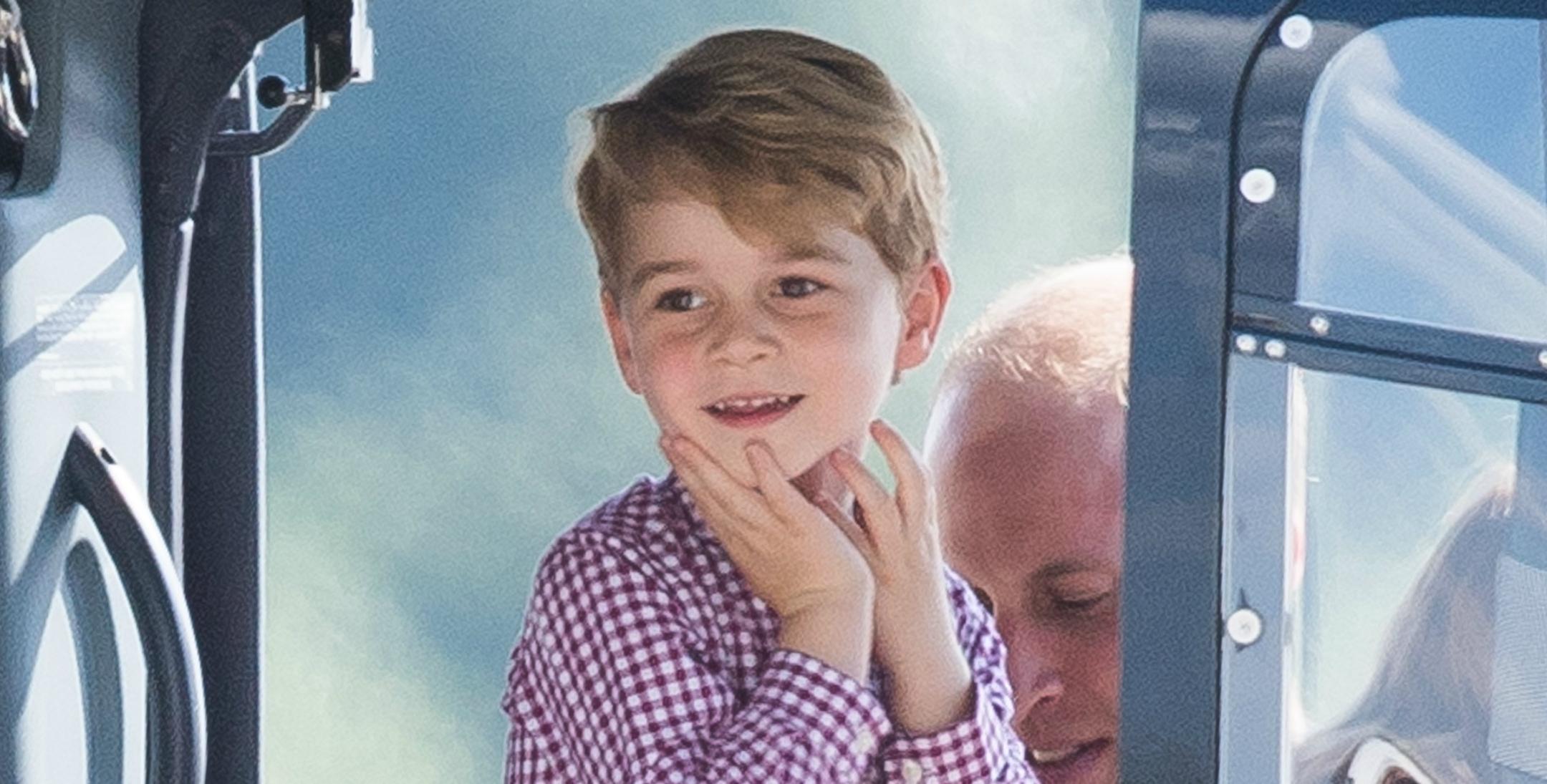 See Prince George's ADORABLE Birthday Portrait Here