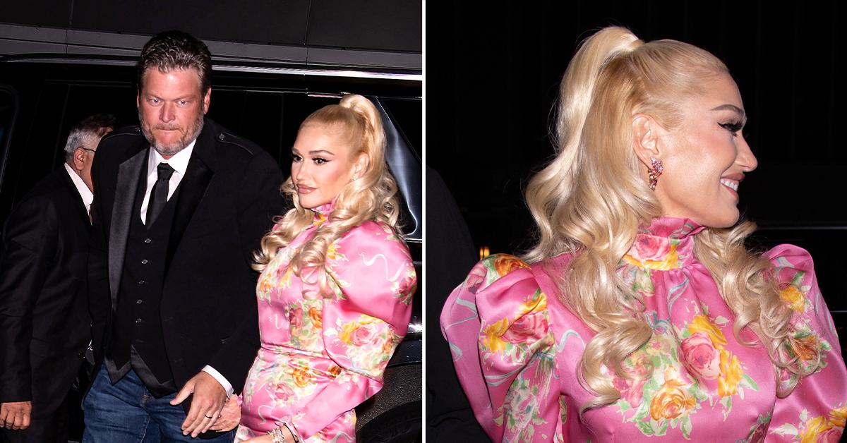 Gwen Stefani & Blake Shelton Pack On PDA At The Matrix Awards