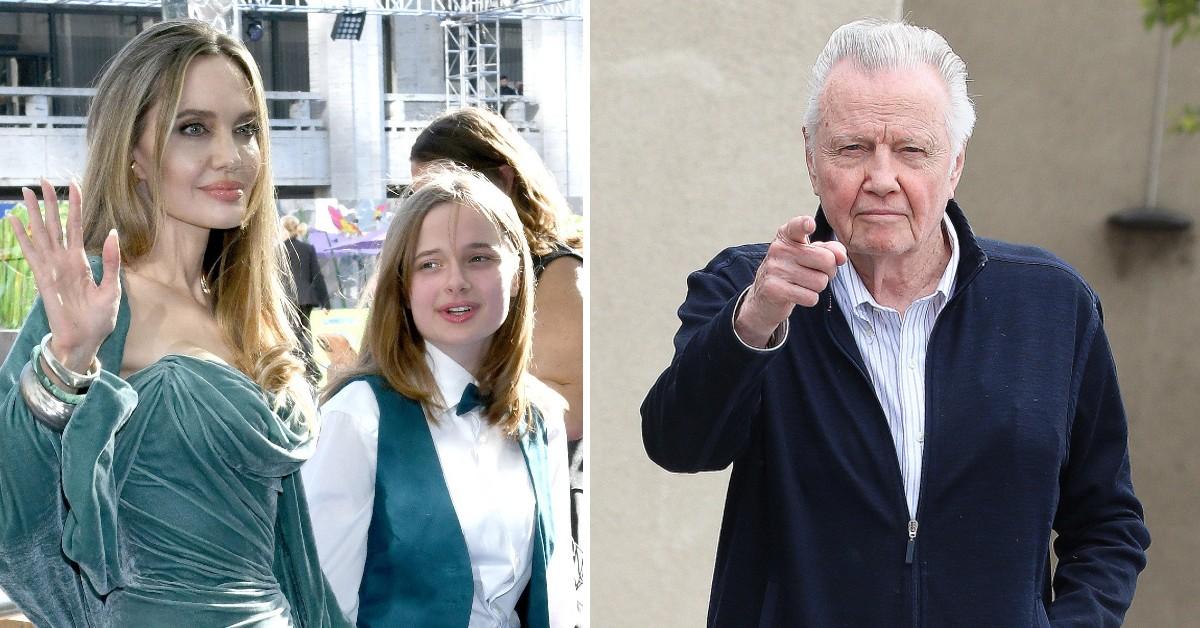 Angelina Jolie's Dad Jon Voight Proud Of Daughter & Grandkid Vivienne