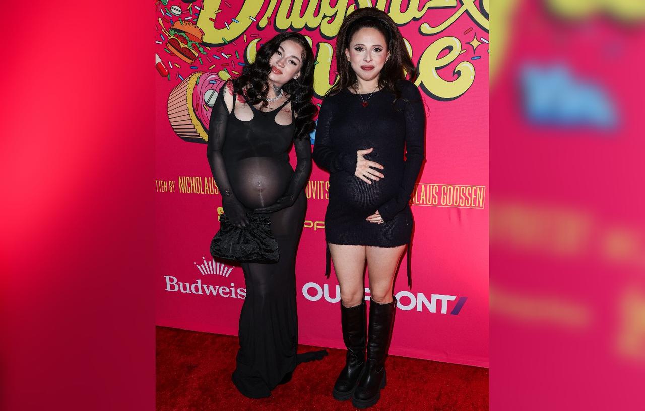 Bhad Bharbie Shows Off Growing Baby Bump in See-Through Black Dress