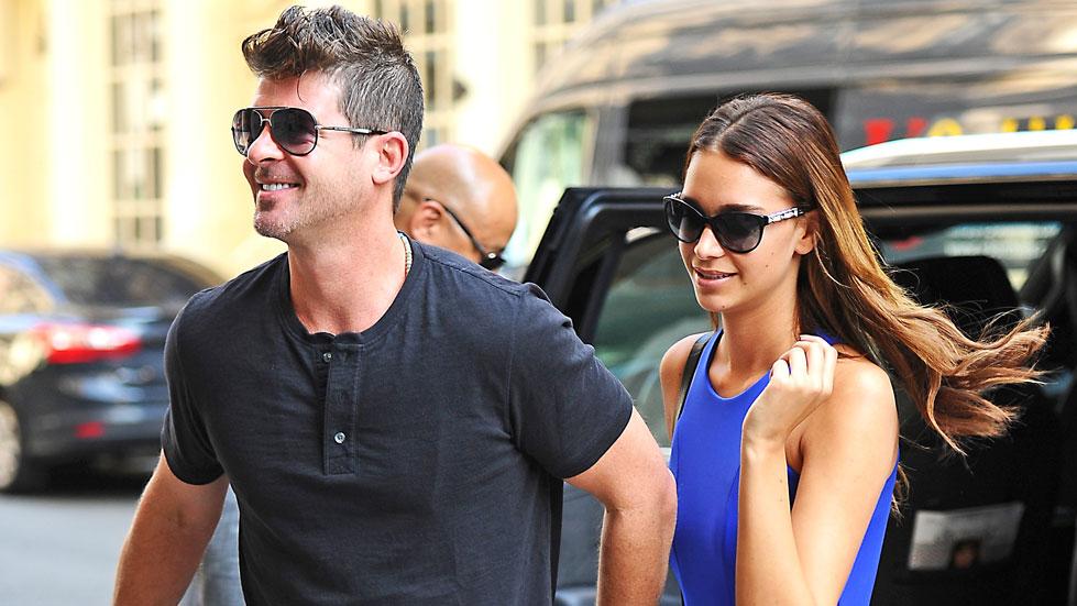 OK! Exclusive: Robin Thicke And April Love Prove Their Love In A ...