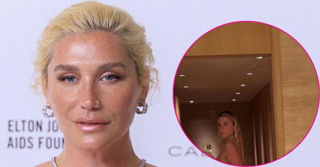 Towel-Clad Kesha Strips Down For Sultry Bathroom Selfie