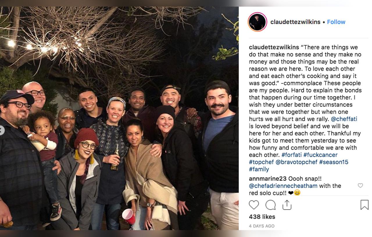 Terminally Ill Fatima Ali Has Reunion With ‘Top Chef’ Season 15 Alums