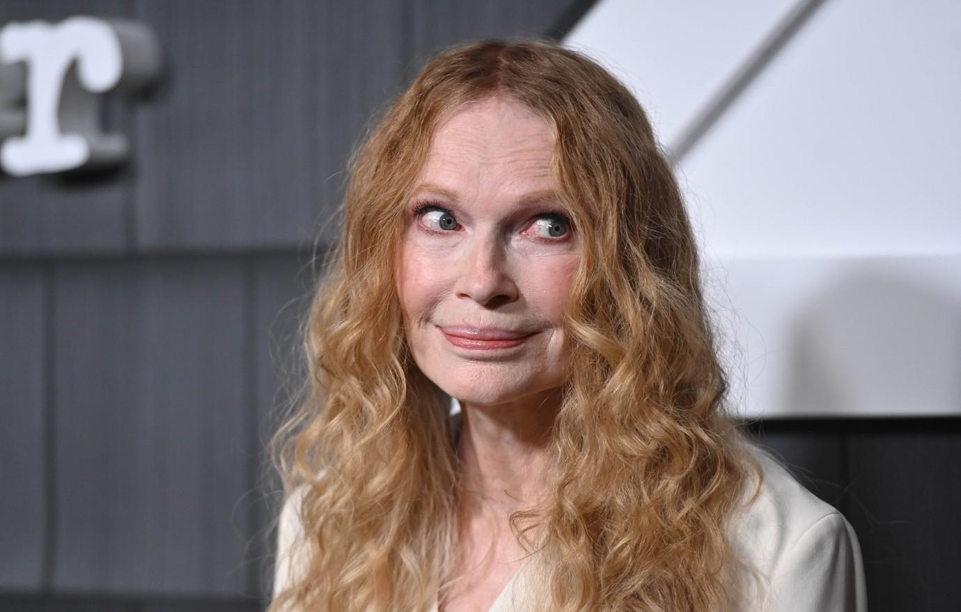 Mia Farrow Celebrates First Role In 10 Years At N.Y.C. Premiere