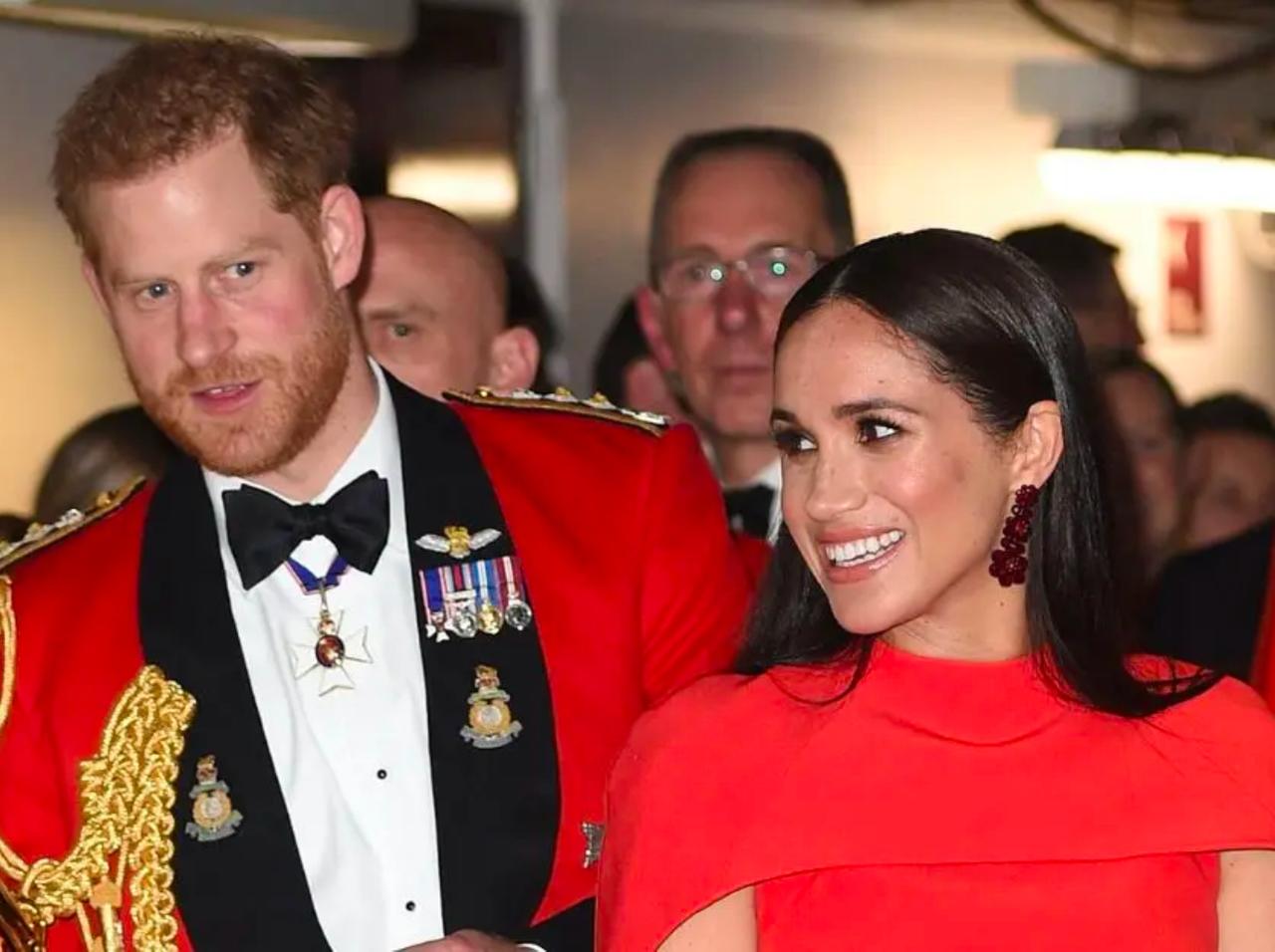 Meghan Markle Smiles In Rare Photo With Friends As Prince Harry Works