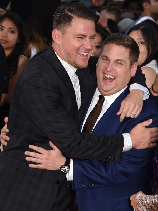 How Bromantic! Channing Tatum Helping Jonah Hill Get Fit And Their The ...