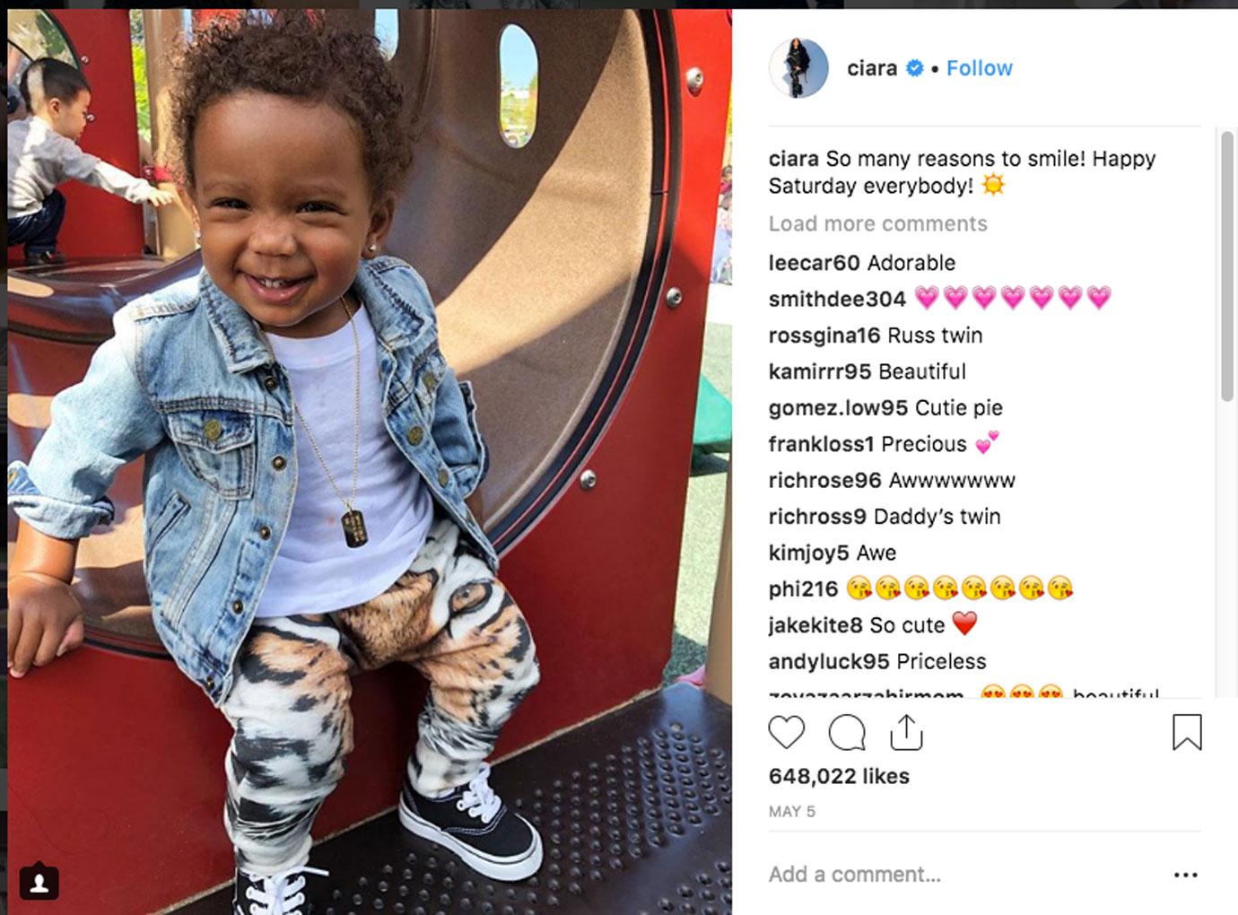 Ciara's Daughter Is 1-Year-Old And Already Dances Better Than You Do