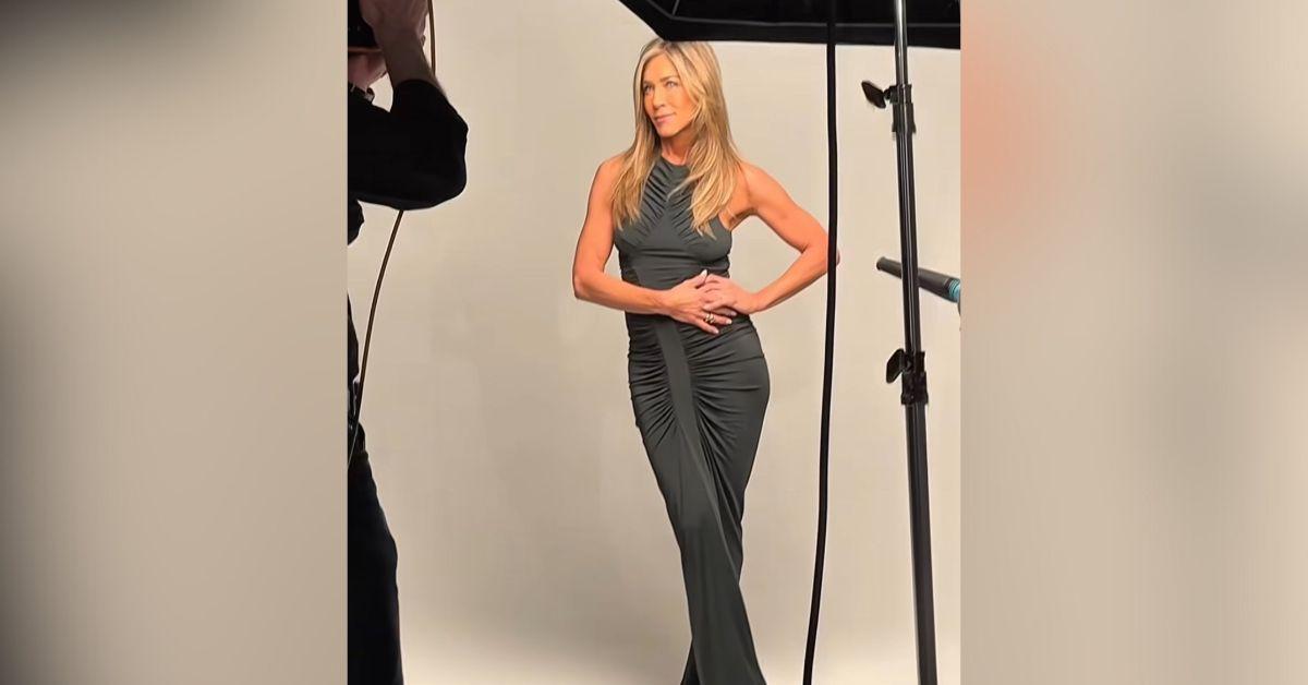Jennifer Aniston Flexes Defined Arm Muscles In Sultry Photoshoot