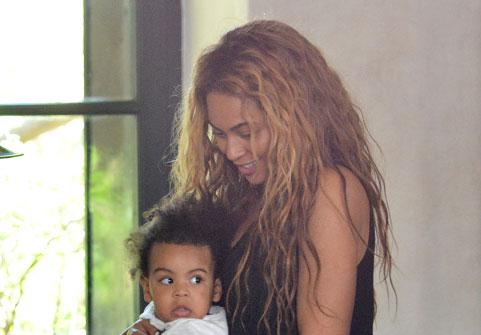 Blue Ivy Spotted Out in Paris!