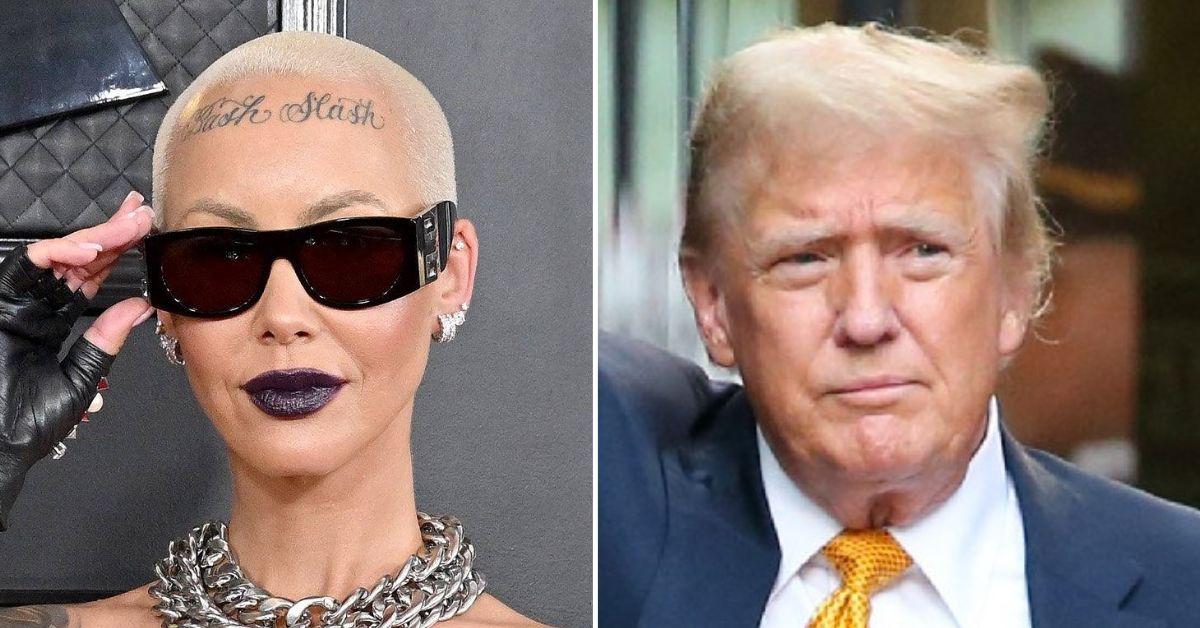 Amber Rose Says She 'Will Vote For Donald Trump' Despite Conviction