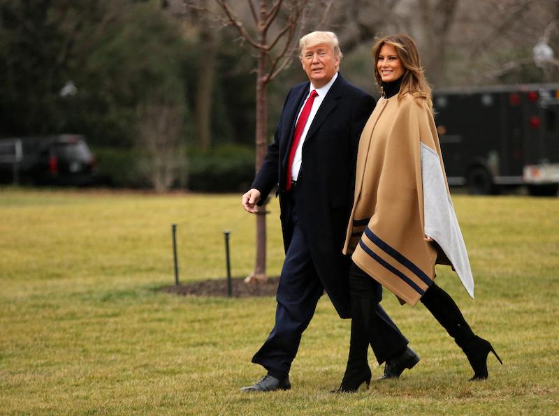 Donald Trump Roasted For Wearing 'Toe Pads' During Mar-a-Lago Speech