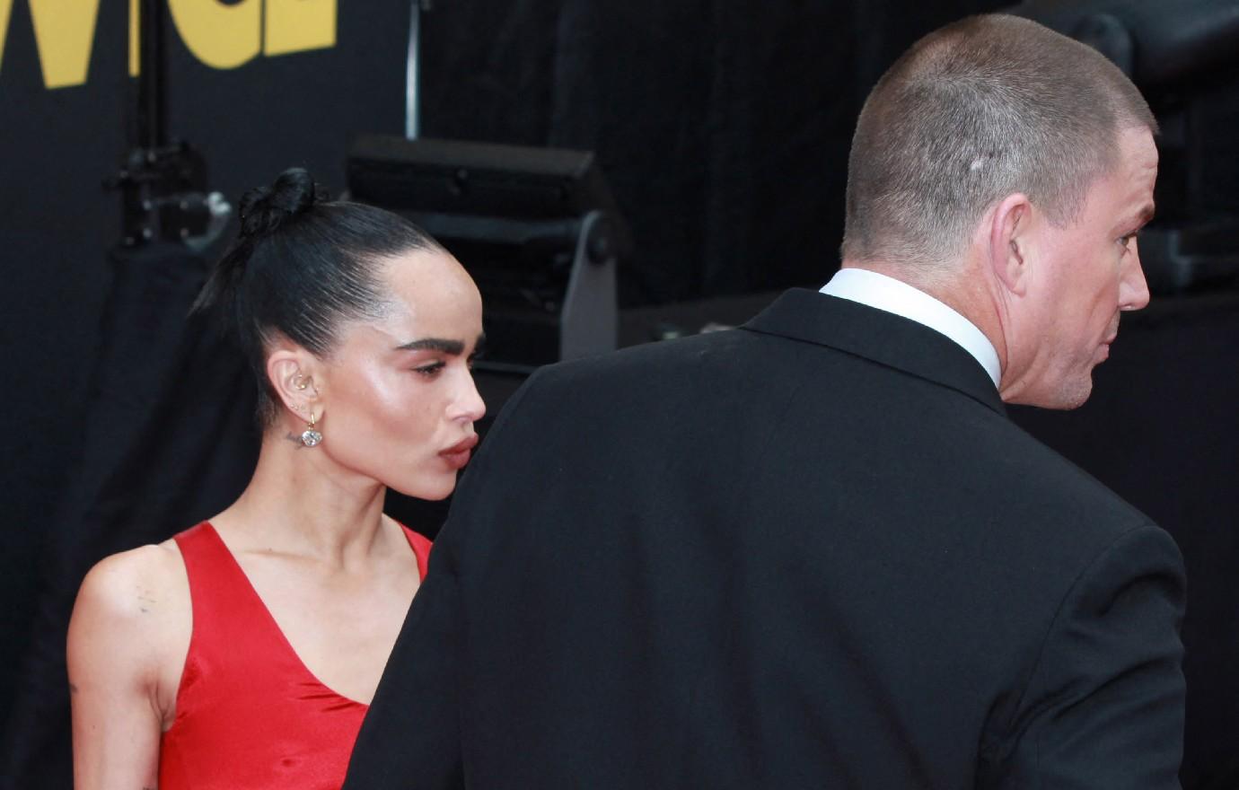 Single Zoe Kravitz Parties Until 2 A.M. Following Channing Tatum Split