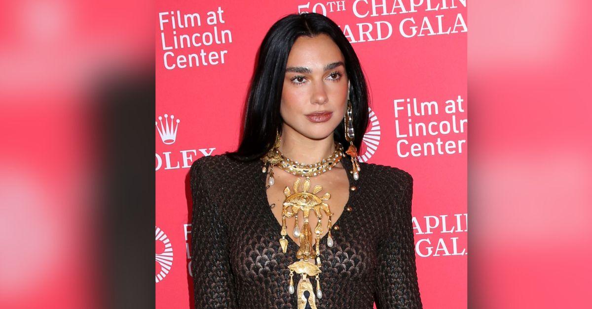 Braless Dua Lipa Flashes Her Thong In Risque Ensemble At NY Event