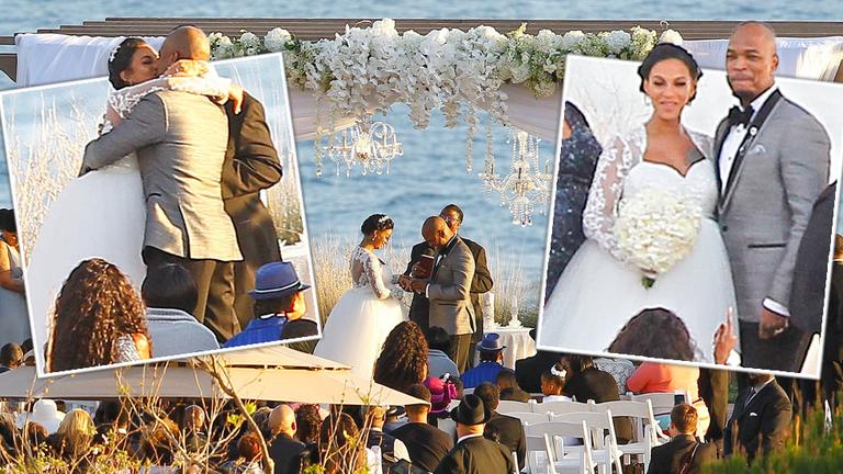 Ne-Yo's Wedding Photos Revealed! Singer Marries Crystal Renay In ...