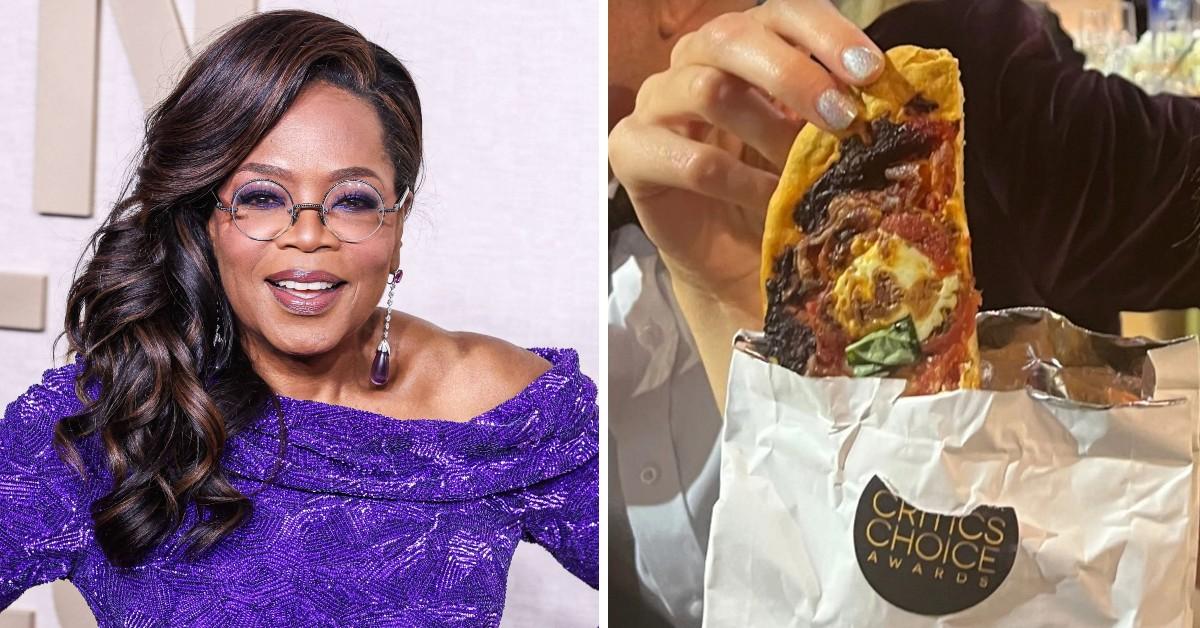 Oprah Winfrey Skips 'Pizza in a Bag' At Critics Choice Awards