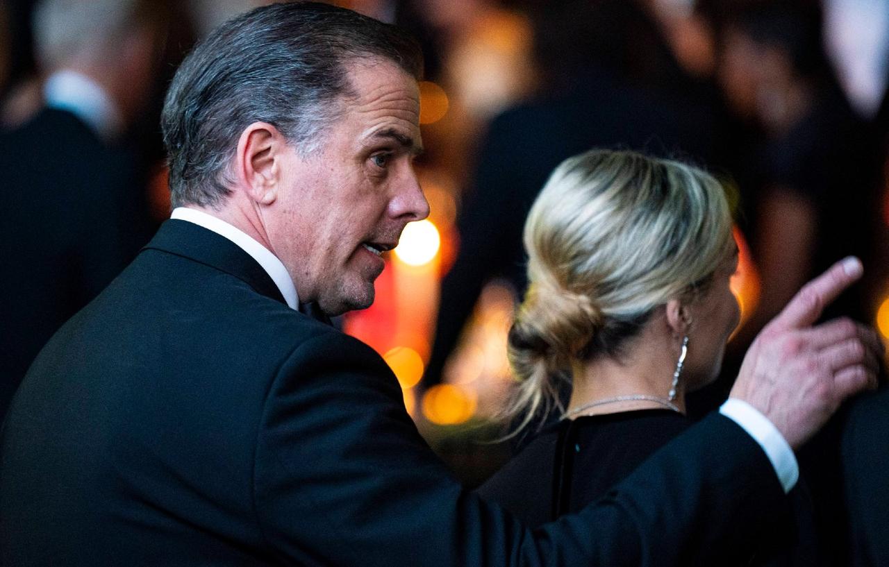 Hunter Biden Attends India State Dinner With Wife Melissa: Photos