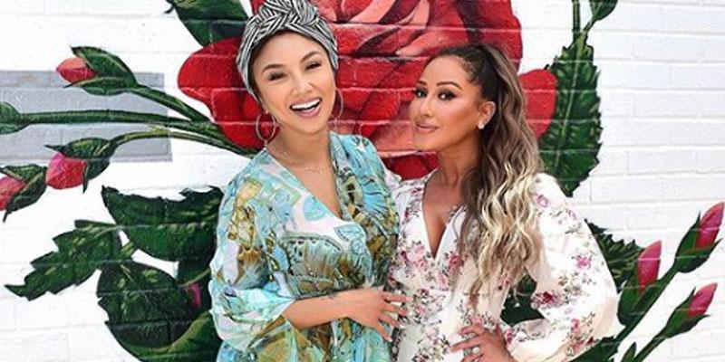 Jeannie Mai Supports 'The Real' Cohost Adrienne Bailon’s Jewelry Line