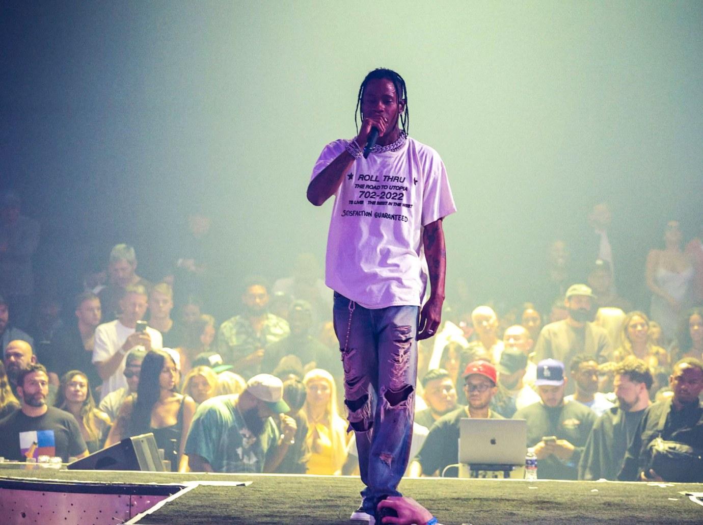 Travis Scott 'Wasn't Seen' Mingling With Girls During Super Bowl