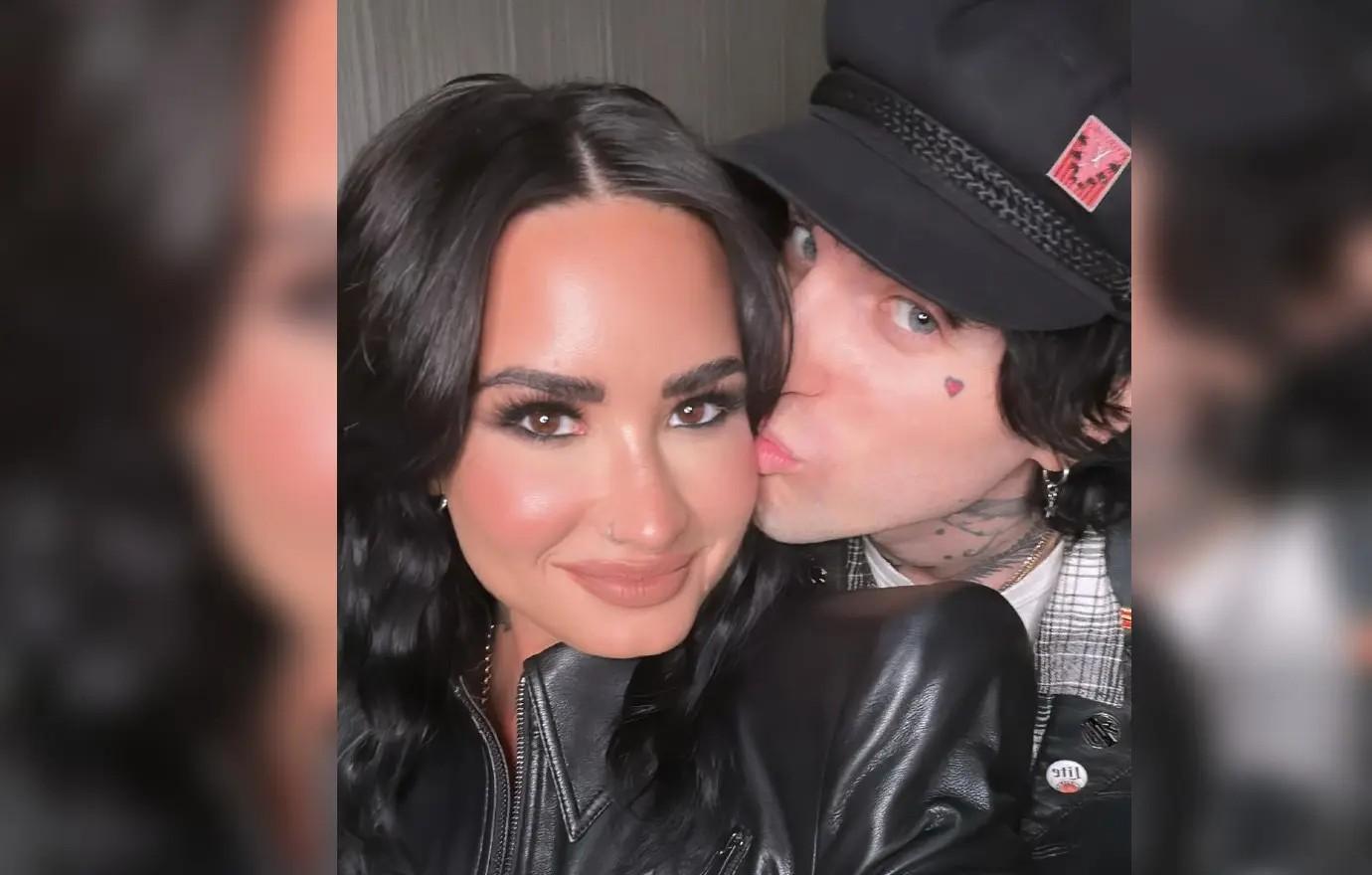 Demi Lovato Shows Off Flawless Skin With Sultry Snap