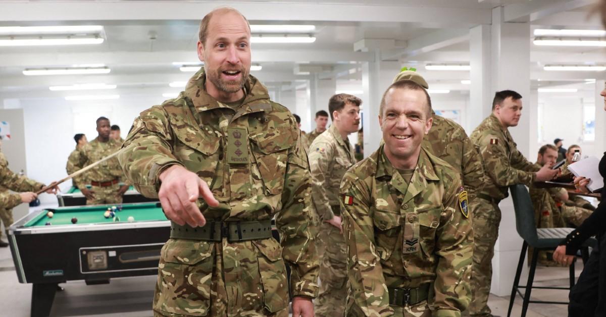 Prince William Wears Army Gear At Military Camp In Estonia: Photos