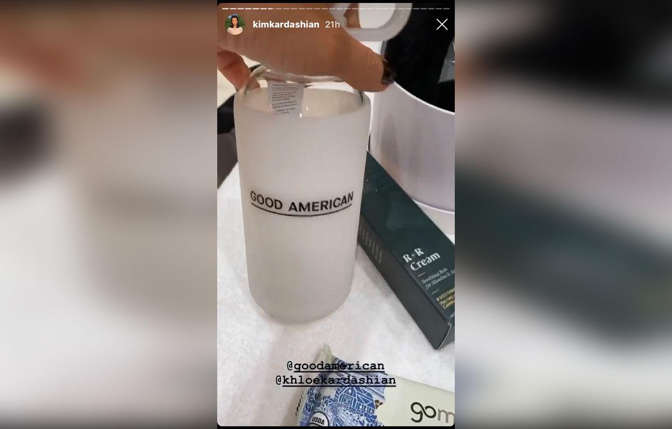 Kim Kardashian Gets Rid Of All Plastic Water Bottles In Her Home