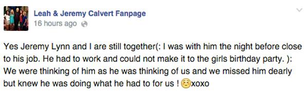 Leah Calvert Celebrates The Twins' Fifth Birthday, Explains Why Jeremy ...