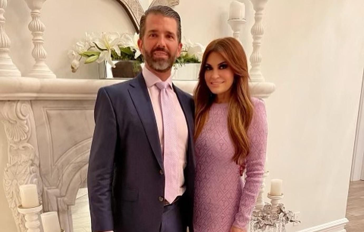 Kimberly Guilfoyle Gushes Over 'Honey' Donald Trump Jr. On V-Day